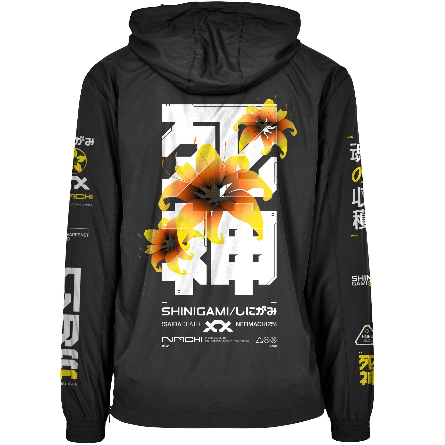 SHINIGAMI JACKET Cyberpunk Black